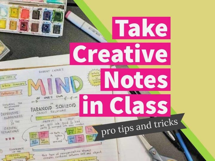 Tips For Taking Pretty Notes in Class - Bullet Journal Junkie