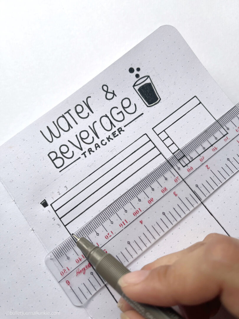 Bullet Journal Water Tracker Layout (+Soda & Coffee) - Bullet Journal ...